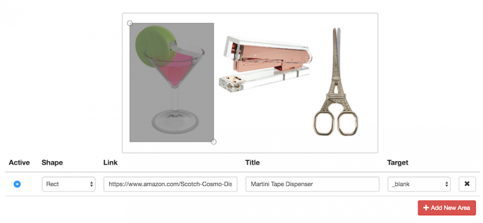 How to Add Multiple Clickable Areas to an Image
