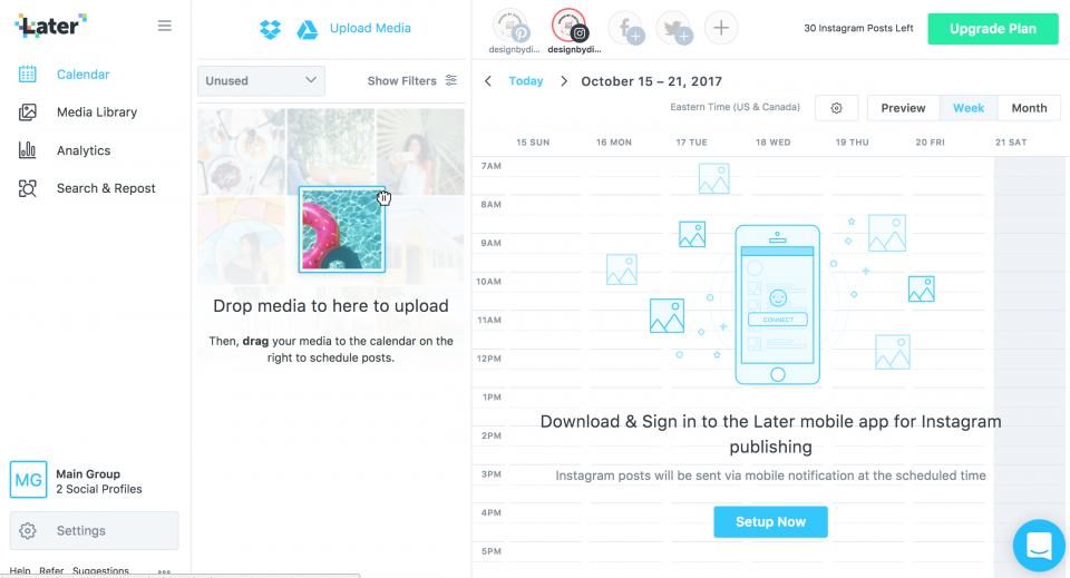 5 Free Apps for Planning and Scheduling Instagram Posts